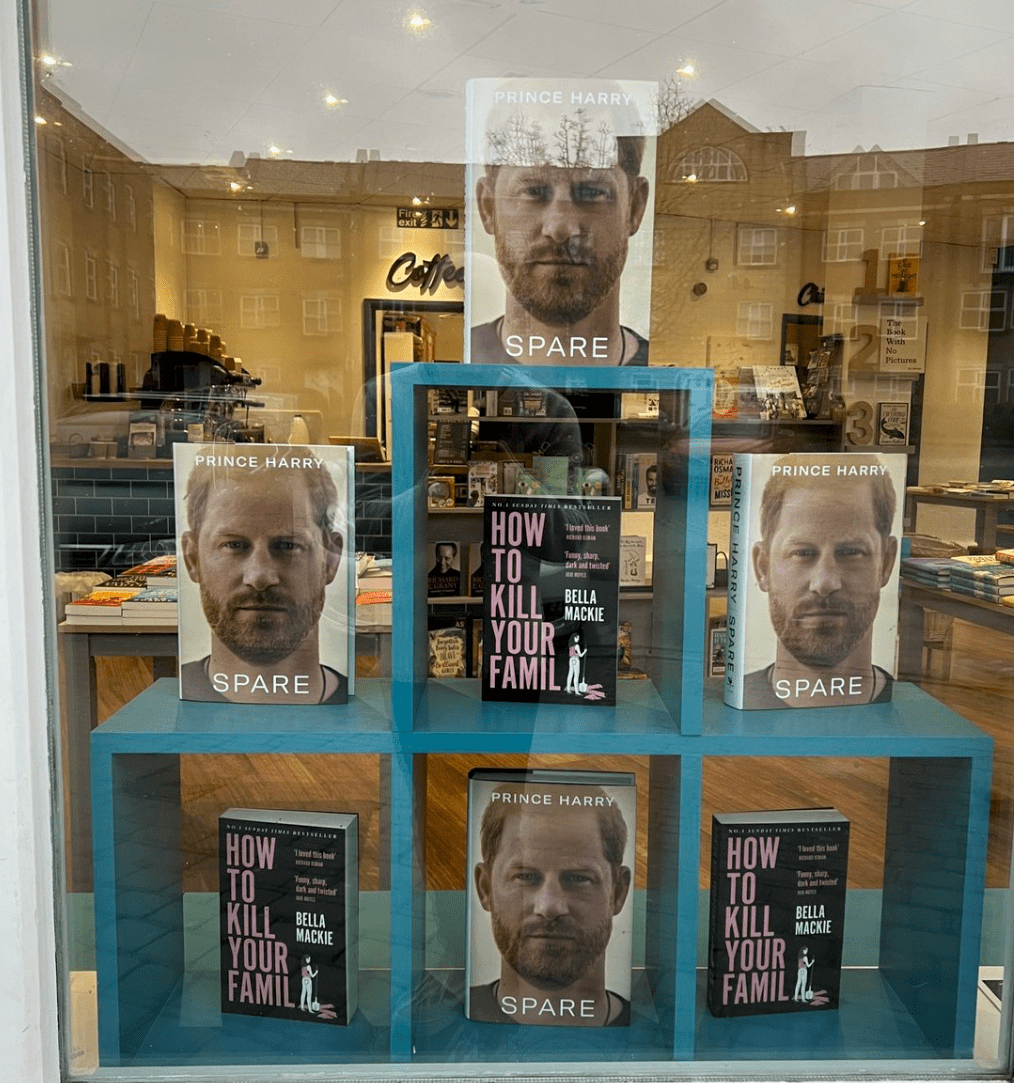 Prince Harry’s Book Displayed With How To Kill Your Family Goes Viral ...